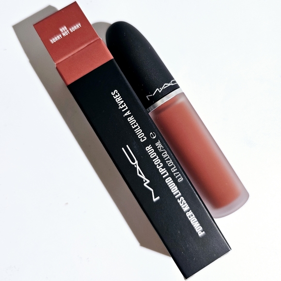 MAC Cosmetics | Makeup | Mac Powder Kiss Liquid Lipcolour 998 Sorry Not ...